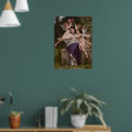 Dream of Spring, Rêve de Printemps by Bouguereau Poster | Zazzle
