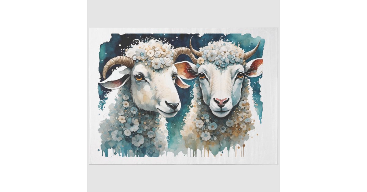 Dream Sheep Tissue Paper | Zazzle