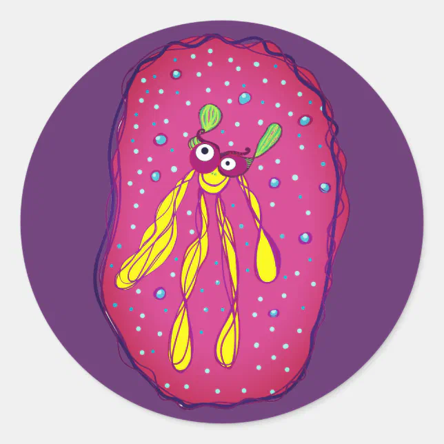Dream Swimmer Bug Sticker | Zazzle