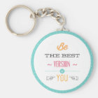 Confidence, Success, Goals Attitude Motivational Keychain | Zazzle.com