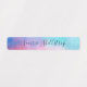Dreamy Abstract Pastels Name In Calligraphy Labels | Zazzle