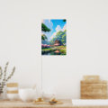 Dreamy Countryside Living Poster | Zazzle