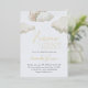 Dreamy Heaven Sent Blue Boy Baby Shower Foil Invitation | Zazzle