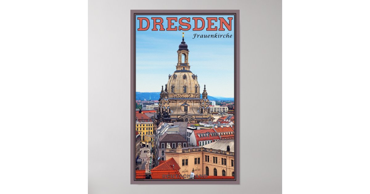 Dresden Church Poster | Zazzle