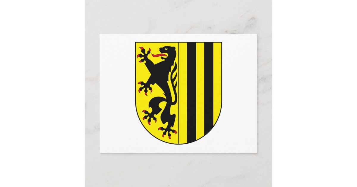 Dresden Coat of Arms Postcard | Zazzle