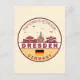 Dresden Germany City Skyline Emblem Postcard | Zazzle