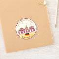 Dresden Germany City Skyline Emblem Sticker | Zazzle