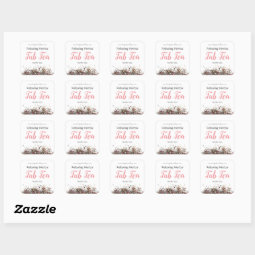 Dried Herbal Extracts Bath Tub Tea Soak Labels | Zazzle