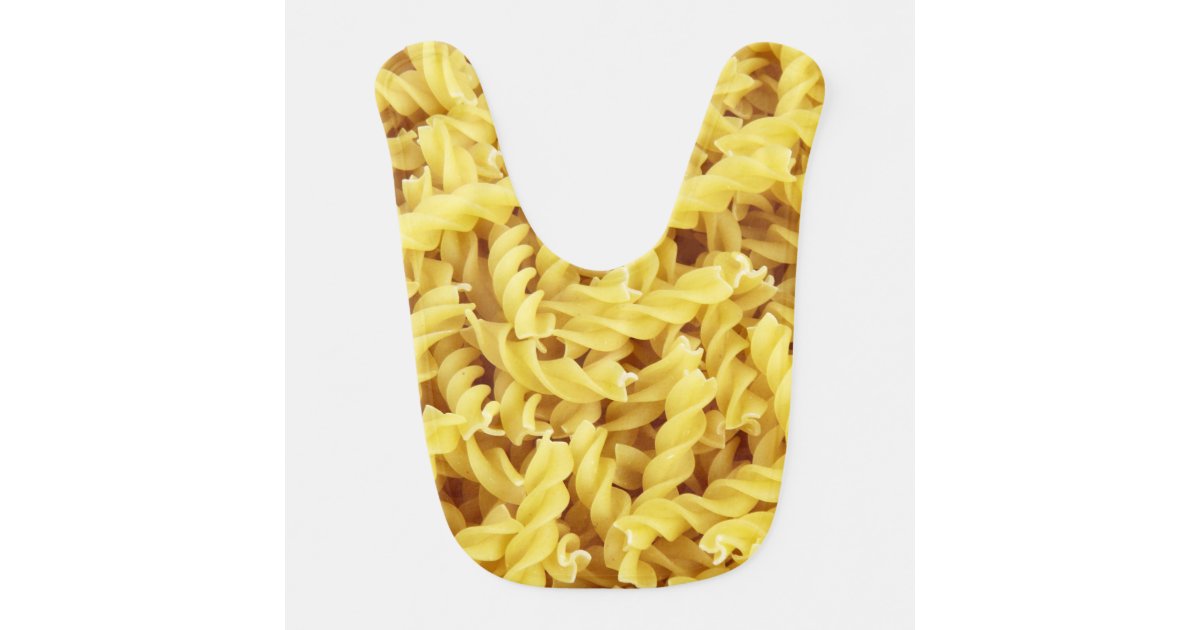 Dried Pasta (Italian Food) Baby Bib | Zazzle