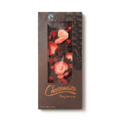 Dried Strawberry, Cranberry and Raspberries Chocomize Dark Chocolate ...