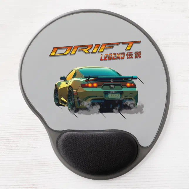 DRIFT LEGEND SUPRA MK4 - ANIME STYLE GEL MOUSE PAD | Zazzle