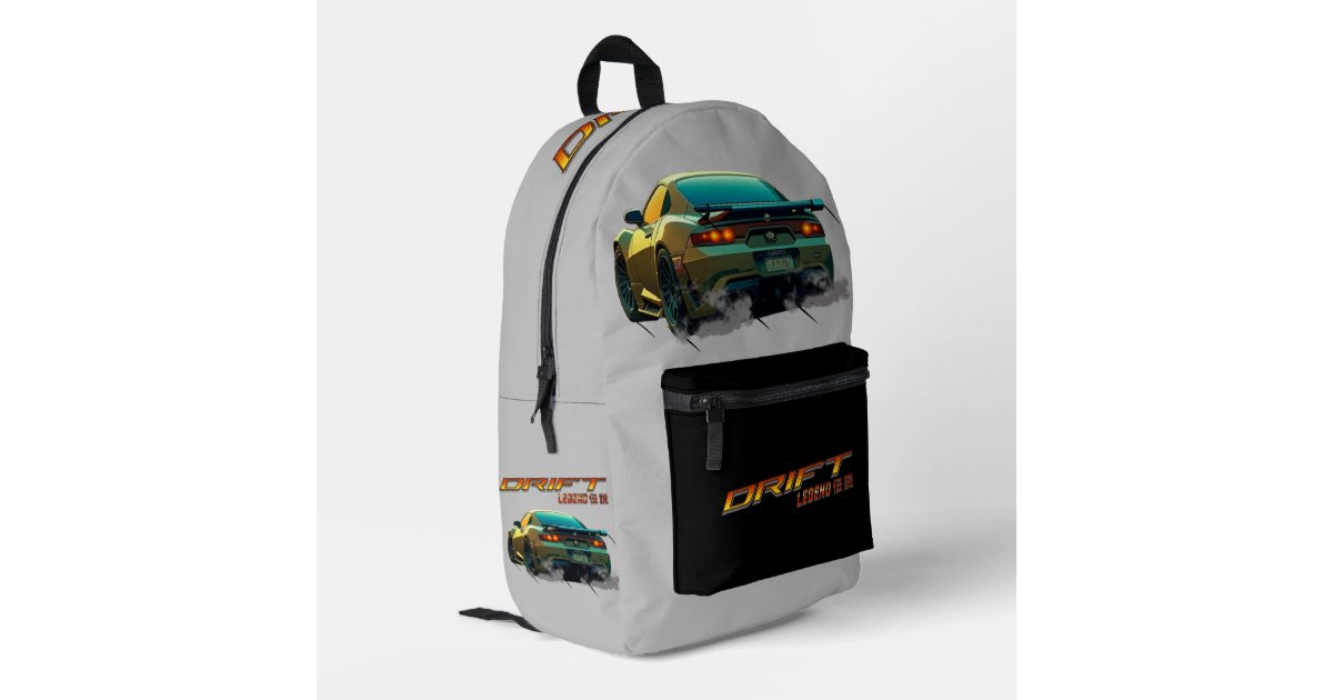 DRIFT LEGEND SUPRA MK4 - ANIME STYLE PRINTED BACKPACK | Zazzle