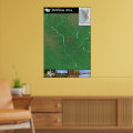 Driftless Area Map Poster (24x36in) | Zazzle
