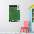 Driftless Area Map Poster (24x36in) | Zazzle