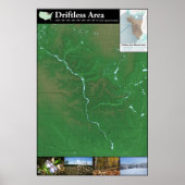 Driftless Area Map Poster (24x36in) | Zazzle