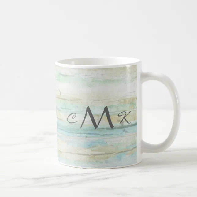 Driftwood Ocean Beach House Coastal Seashore Coffee Mug | Zazzle