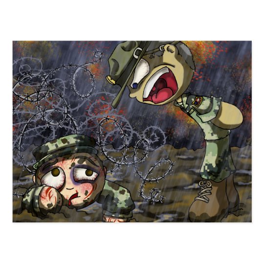 Drill Sergeant Postcard | Zazzle.com