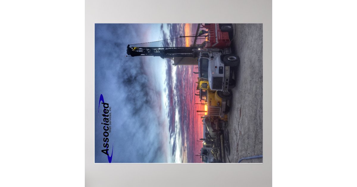 Drilling Rigs Poster | Zazzle