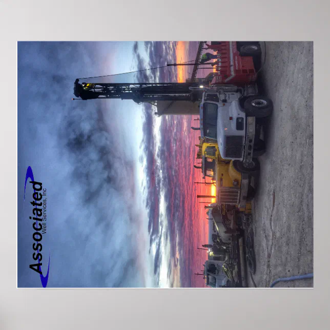 Drilling Rigs Poster | Zazzle