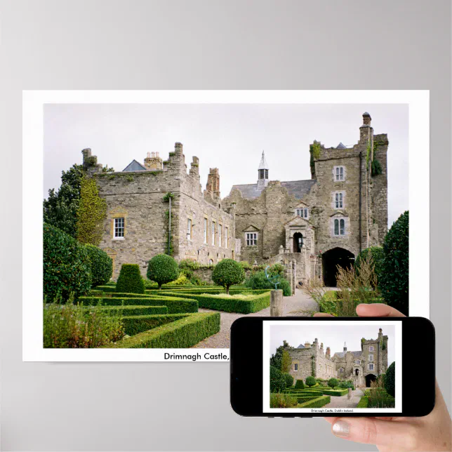 Drimnagh Castle, Dublin Ireland Poster | Zazzle