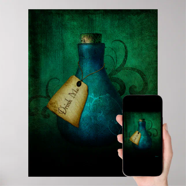Drink Me Poster | Zazzle
