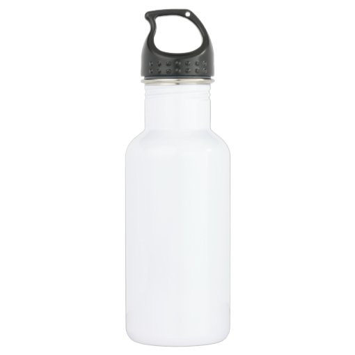 Drink More Water | Simple Minimalist Water Bottle | Zazzle