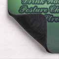 Drink Water Posture Check Stretch Reminder leaves Mouse Pad | Zazzle