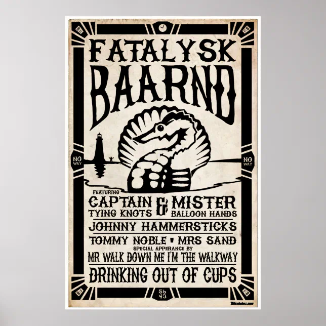 Drinking out of Cups Tribute Poster | Zazzle