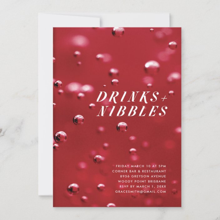 Drinks And Nibbles Invitation Zazzle drinks-and-nibbles-invitation-zazzle