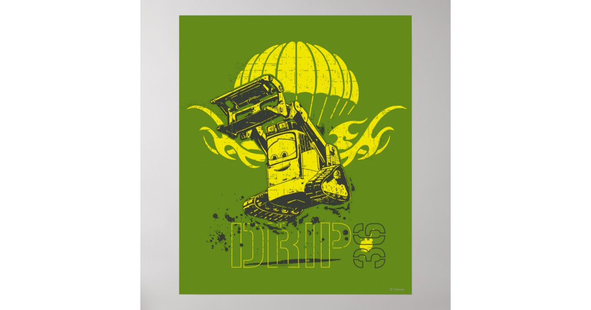 Drip Graphic Poster | Zazzle