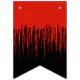 Dripping Blood Creepy Halloween Bunting Flags | Zazzle
