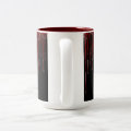 Dripping Blood Two-Tone Coffee Mug | Zazzle
