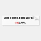 Drive a hybrid, I need the gas... Bumper Sticker | Zazzle.com