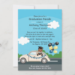 Drive By Graduation Party Invitation | Zazzle