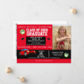 Drive By Party, 2020 Red Graduation Announcements | Zazzle