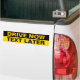 Drive now text later bumper sticker | Zazzle