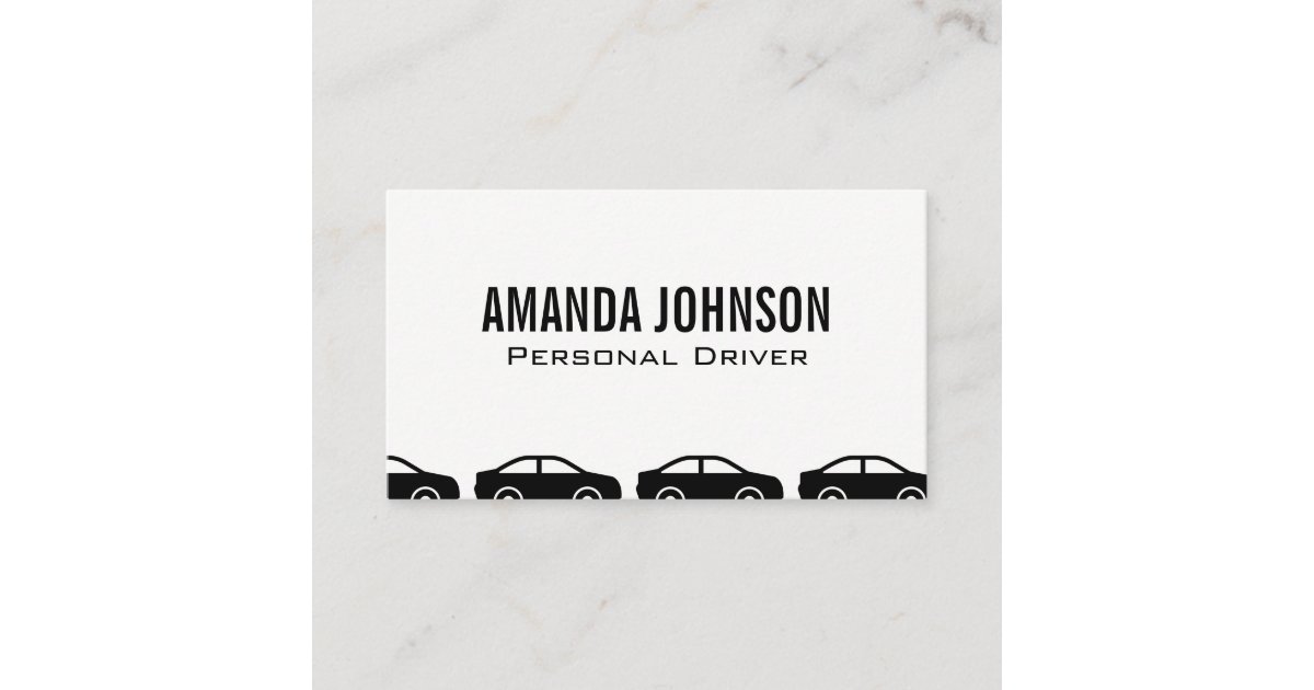 Driver Business Card | Zazzle