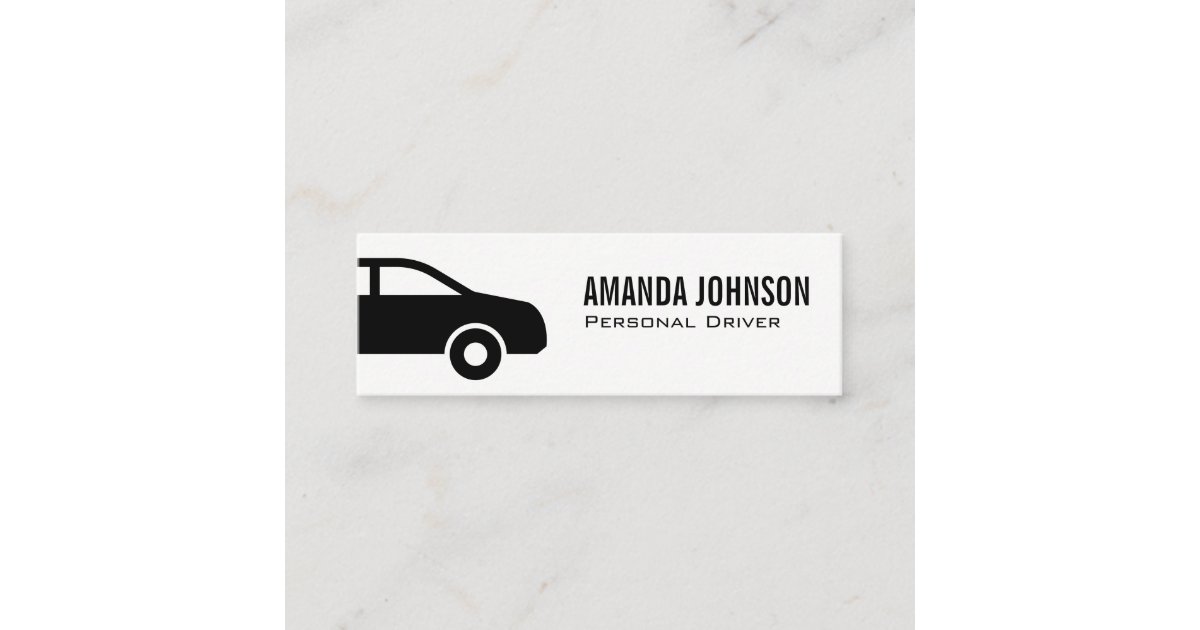 Driver Mini Business Card | Zazzle