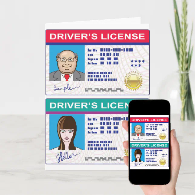 Driver's License Card | Zazzle