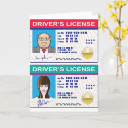 Driver's License Card | Zazzle