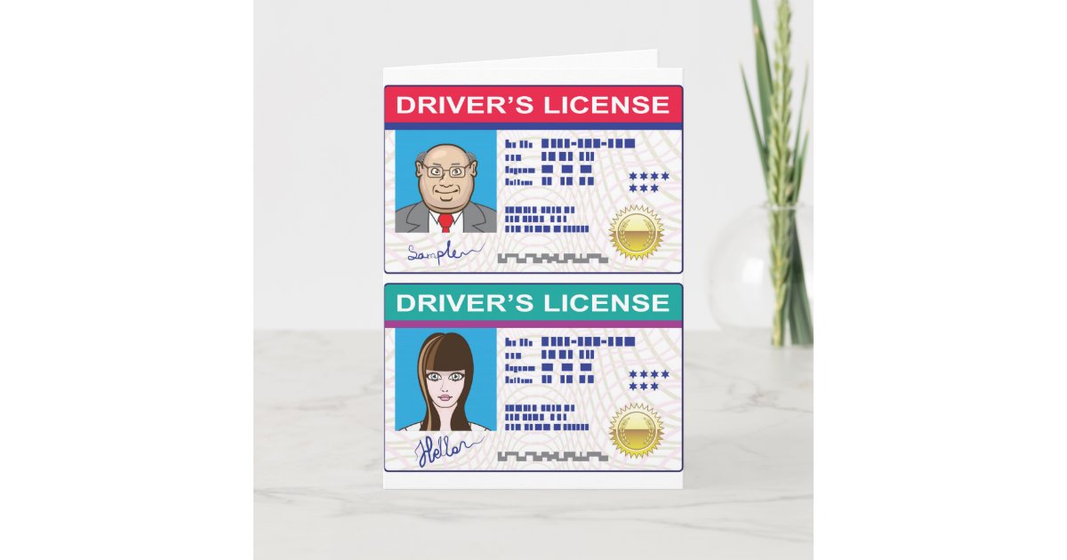 Driver's License Card | Zazzle