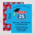 Driving Car Mechanic Graduation Party Invitation | Zazzle