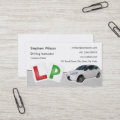 Driving Instructor Business Card | Zazzle