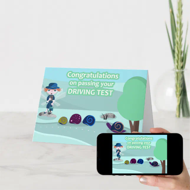 Driving licence - Greeting Card | Zazzle