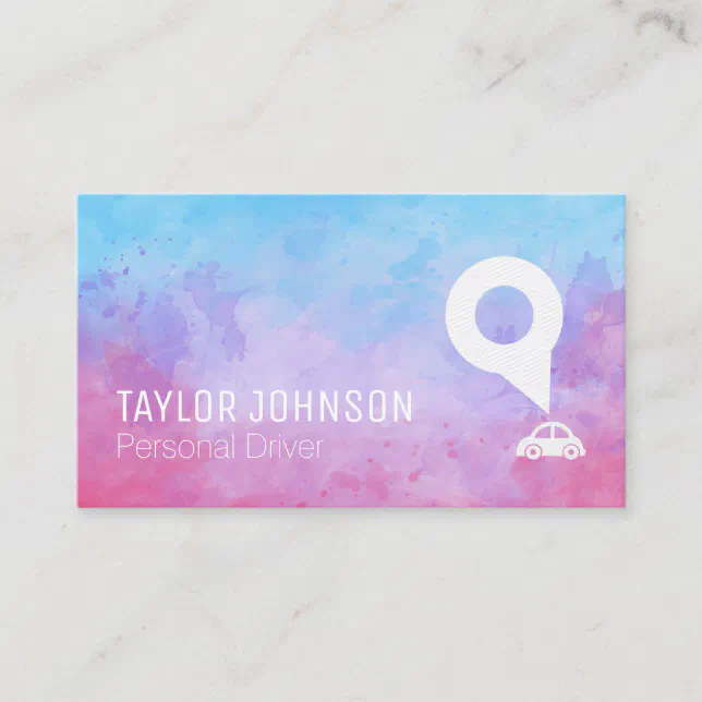 Driving Logo | Auto Services Business Card | Zazzle