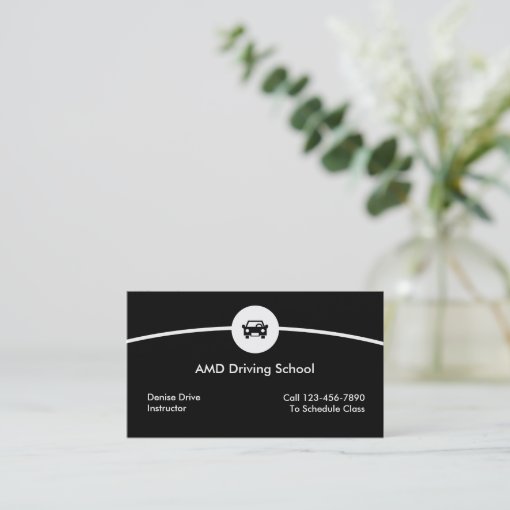 Driving School Business Cards | Zazzle