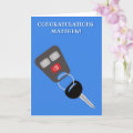 Driving Test New Drivers License Congratulations Card | Zazzle