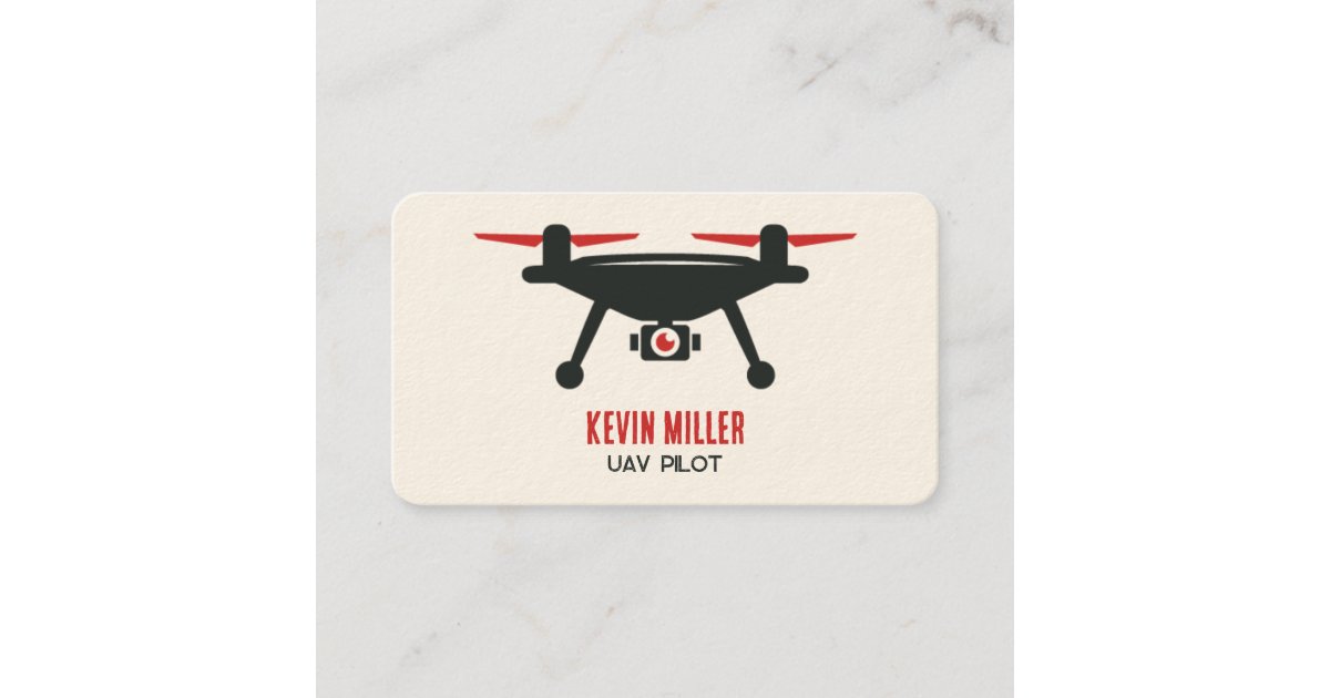 Drone Operator Business Card | Zazzle