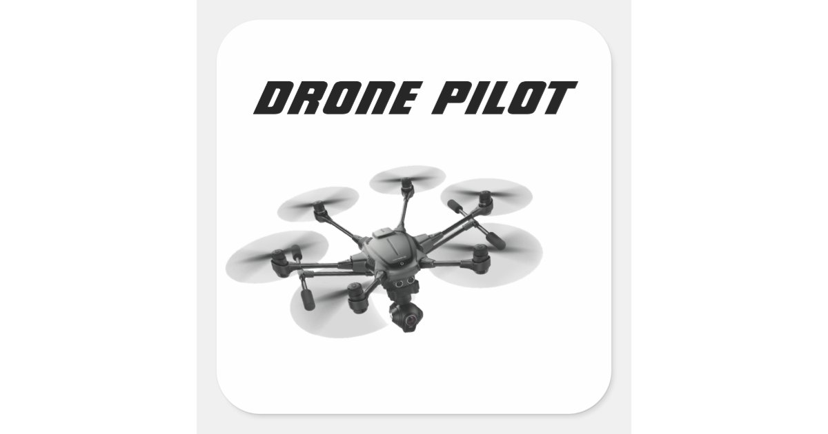 Drone Pilot Sticker | Zazzle