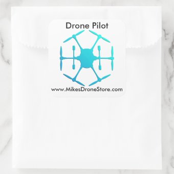 Drone Pilot Stickers | Zazzle